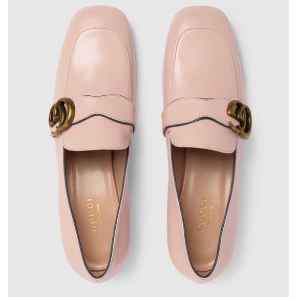 Gucci | Shoes | Gucci Gg Loafer In Pink Sz 39 | Poshmark